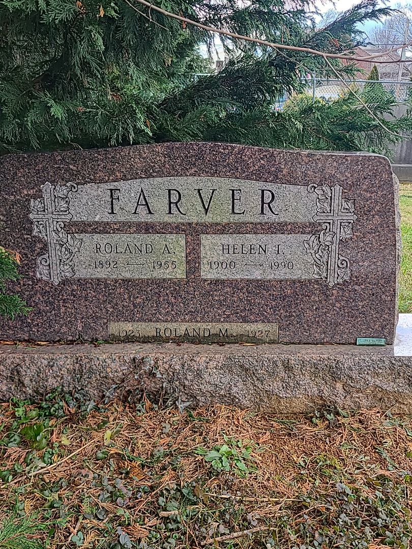 Roland M. Farver (1923 - 1927) / Westminster Cemetery